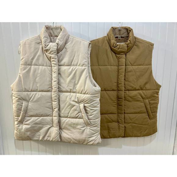 Wishlist | Jackets & Coats | New Wishlist Puffer Vest In Mocha | Poshmark